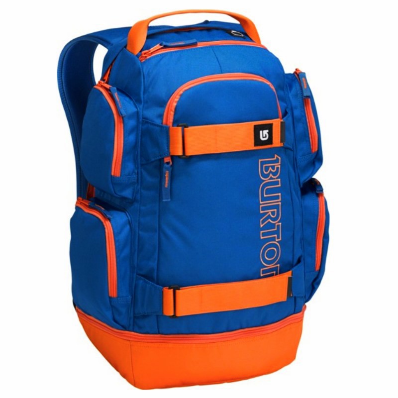 BURTON DISTORTION PACK Blau-Orange 11007100-463 Daypack Wander Rucksack ...